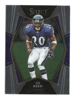 2021 Panini Select 140 Ed Reed Baltimore Ravens Card | eBay