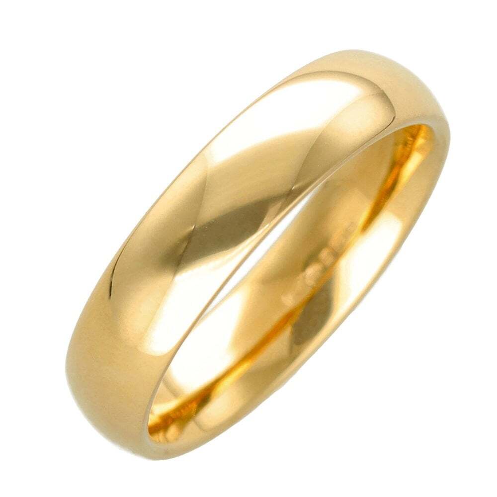 Mens 9ct Gold Wedding Goldsmiths Gents 9ct Gold Two Tone 6mm Fancy