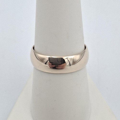 Vintage IGM 14K Yellow Gold Polished 5.8mm Thick Wedding Band Ring Size ...