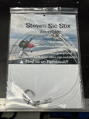 Red Emperor/reef Fish 3 Hook Raw Rig | eBay