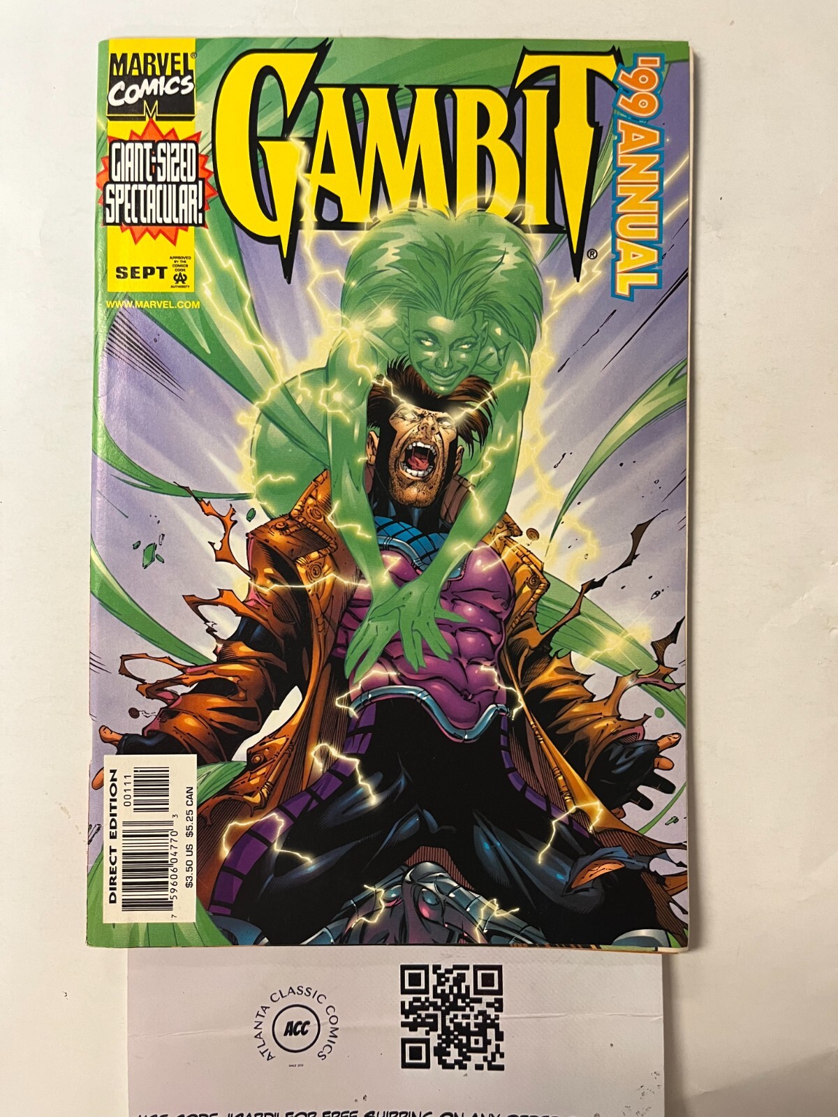 Gambit 1999 Annual # 1 VF-NM Marvel Comic Books 16 PB6 | eBay