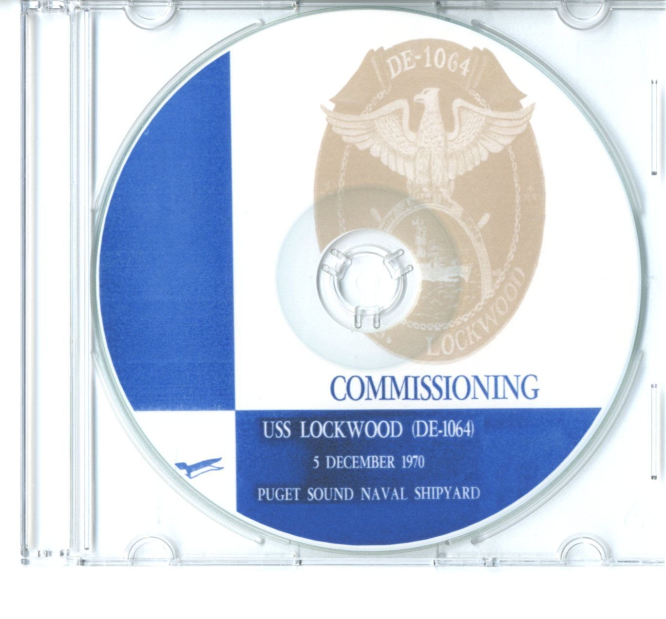 USS Lockwood DE 1064 Commissioning Program 1970 Navy Plank Owners | eBay