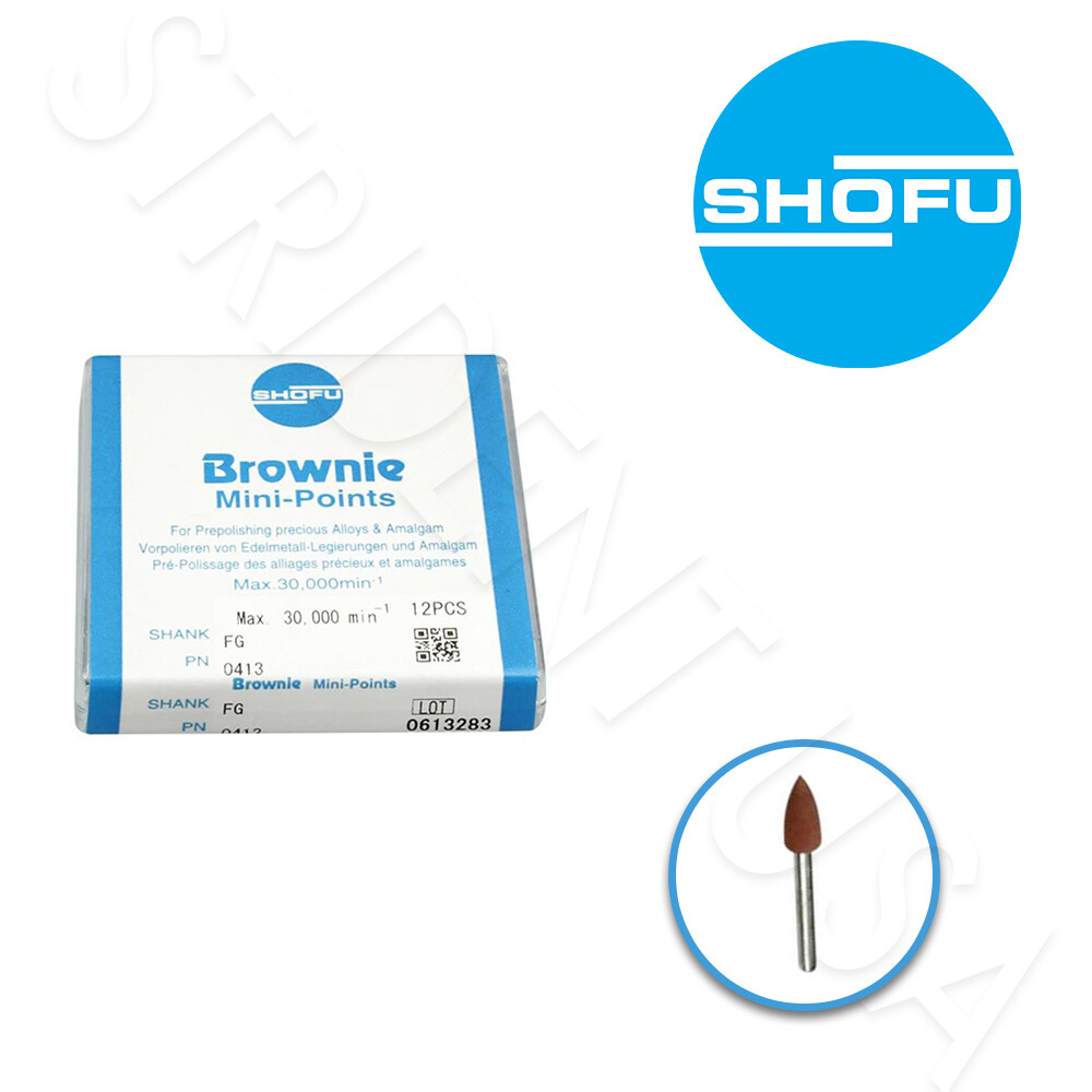 Shofu brownie fg mini-point prepolishing (12 per box) sh-0413 | eBay
