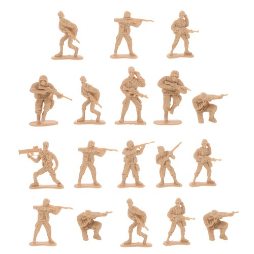 100 Pcs Modèle De Soldat Figurines Soldats Miniatures Petites Personnes ...