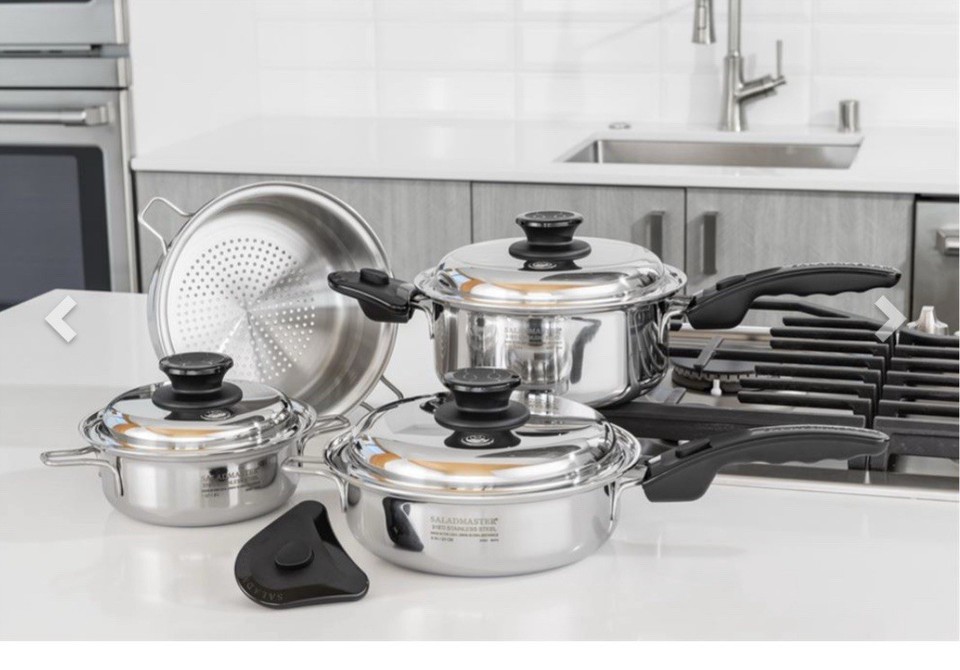 Saladmaster 316Ti Titanium Stainless Steel Personal Waterless Cookware Set | eBay