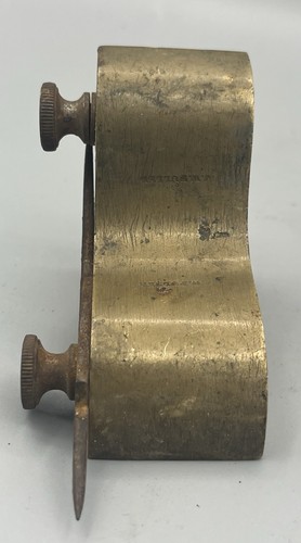 Vintage Brass Adjustable Marking Gauge / Scribe – Collectible Hand Tool ...