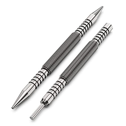 Spring Loaded Nail Set Tools,2-Pcs Dual Head Nail Setter and Hinge Pin ...