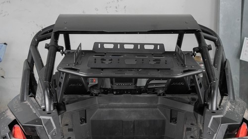 Adjustable Rear Bed Cargo Luggage Rack For 2022-2025 Polaris RZR Pro R ...