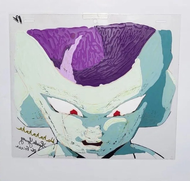 Autographed Original Production Cel of Frieza - Dragon Ball Z | eBay