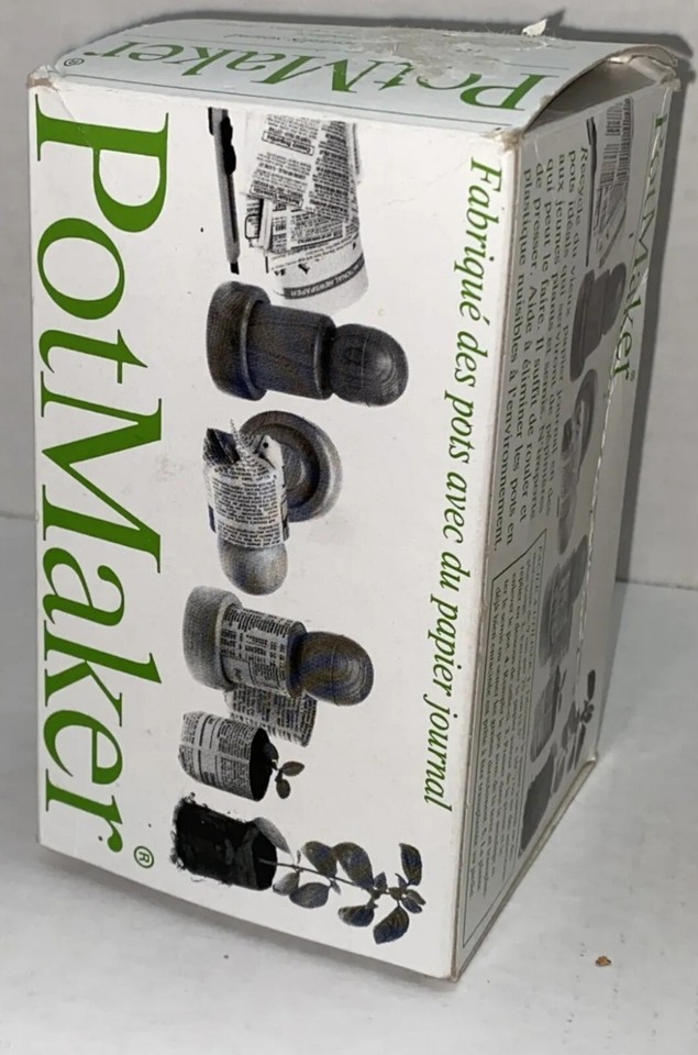 Do-It-Yourself Plant PotMaker from Newspaper Paper Pot Maker for ...