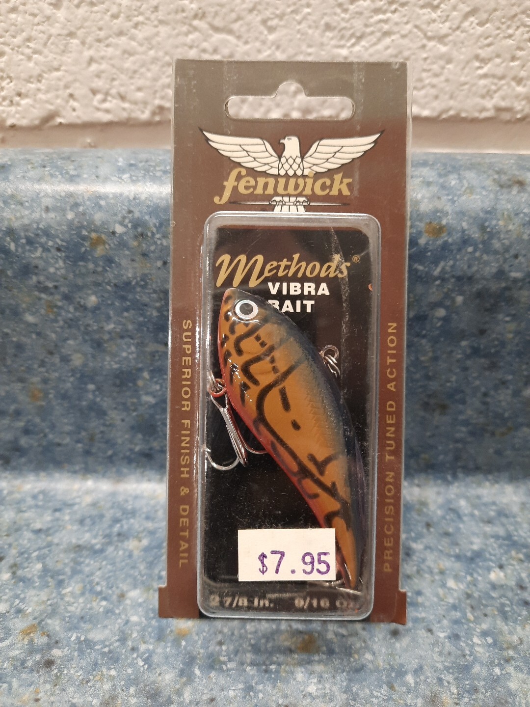 Fenwick Methods Vibra Bait 2 7/8" 9/16 oz Fishes Like Rattletrap! Rare ...