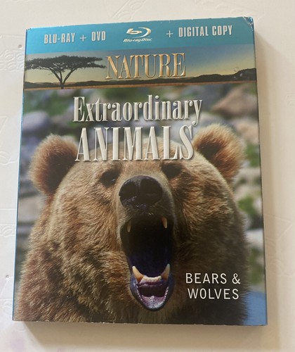 Nature: Extraordinary Animals - Bears and Wolves (Blu-ray/DVD, 2010, 2 ...