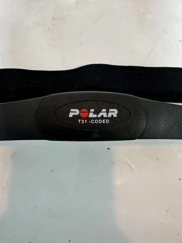 Polar T31 Coded Transmitter Heart Rate Monitor Chest Elastic Strap ...
