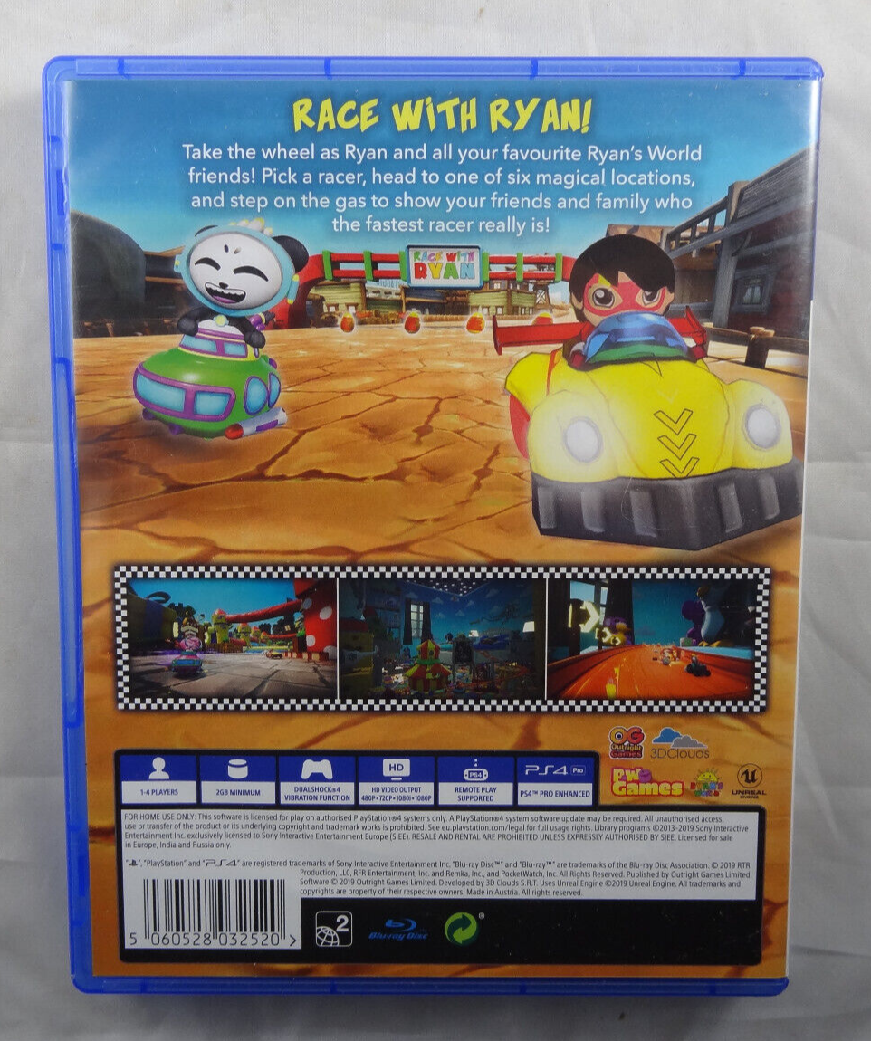 Race with Ryan - PS4 | eBay UK