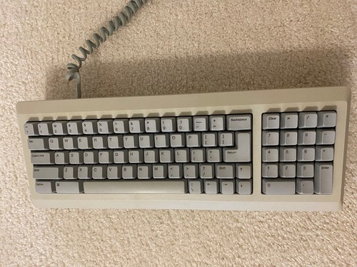 Apple Macintosh M0110A Keyboard with Cable RARE Vintage | eBay