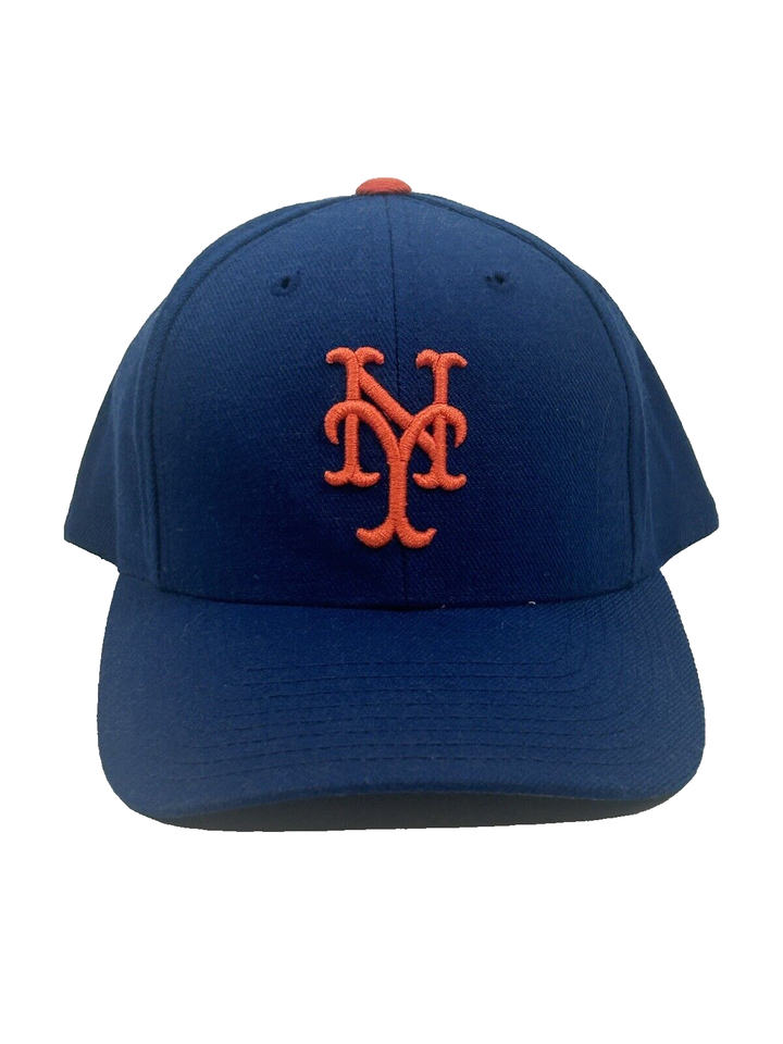 Vintage New York Mets Snapback Hat Logo Athletic Blue 90s | eBay