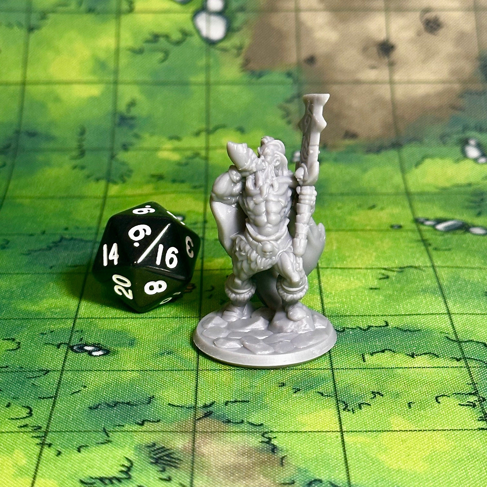 Barbarian 03, 12k Resin Dungeons and Dragons DnD Miniatures D&D Mini ...
