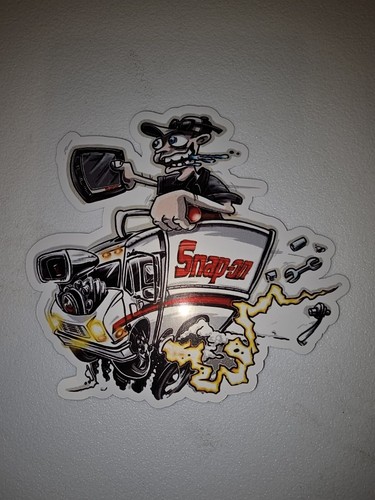 Snap On Hot Rod Sticker | eBay