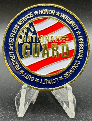 USA United States National Guard Commitment Values Military Challenge ...