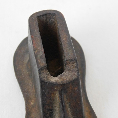 Antique Cobbler Child 1 1/2 Shoe Form Cast Iron Cottagecore Decoration ...