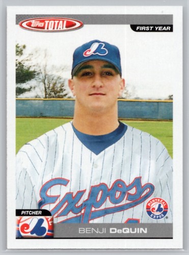 2004 TOPPS TOTAL #820 BENJI DEQUIN MONTREAL EXPOS RC | eBay