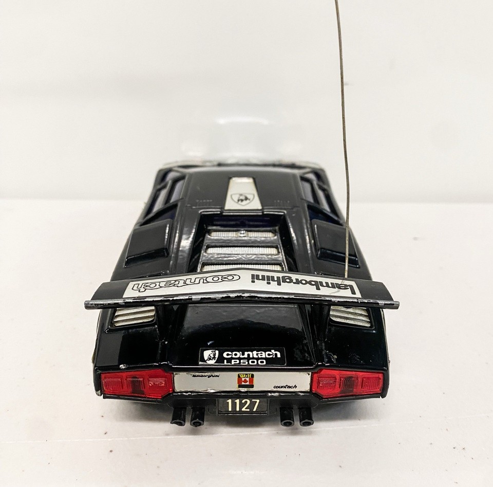 Vintage RC Shinsei LAMBORGHINI COUNTACH RC Car w/ Controller (runs) | eBay