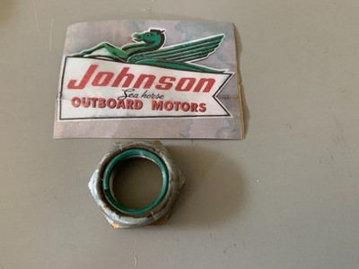 JOHNSON EVINRUDE 316828 323599 TILT TUBE LOCK NUT 1970's & up VERY GOOD ...