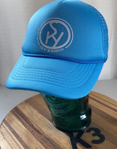 NWOT SKY RANCH BLUE SNAPBACK HAT, GREAT LOOKS. K3 | eBay