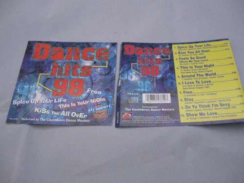 Dance Hits '98 by The Countdown Singers (CD, Oct-1998, Power Hits ...