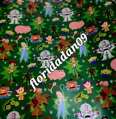 Toy Story Gift Wrap Set, Paper And Ribbon, see description | eBay