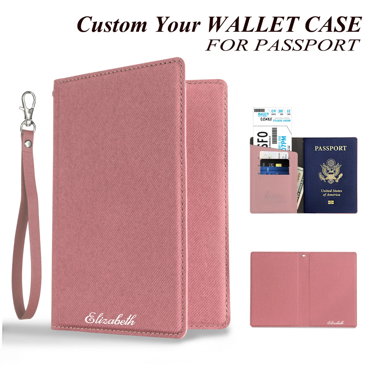 Passport Cover Texture