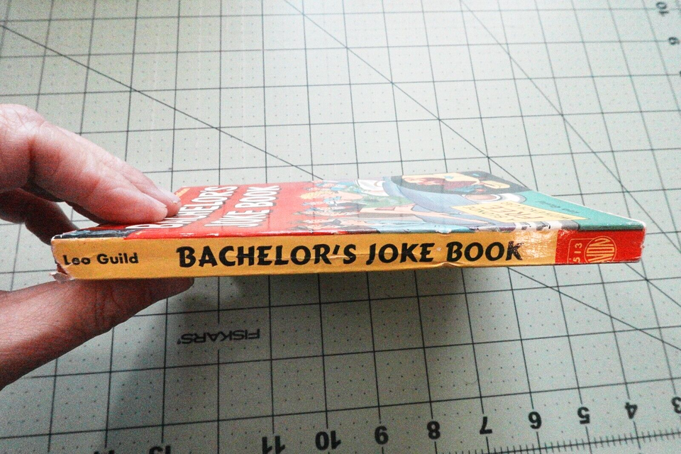 BACHELOR'S JOKE BOOK BY LEO GUILD 1953 AVON PULP ERA HUMOR GGA PB | eBay
