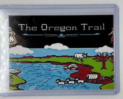 The Oregon Trail Limited Edition Artist Signed “Computer Game Classic ...