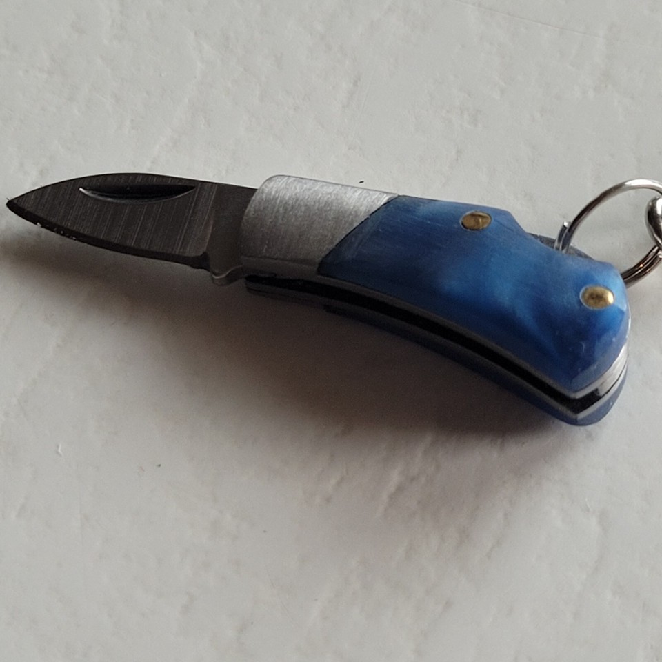 World's Smallest Working Pocket Knife Tiny Miniature REAL Blade ...