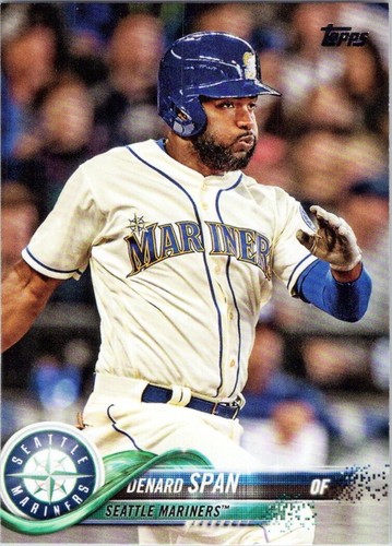2018 Topps Update #US54 Denard Span Seattle Mariners | eBay