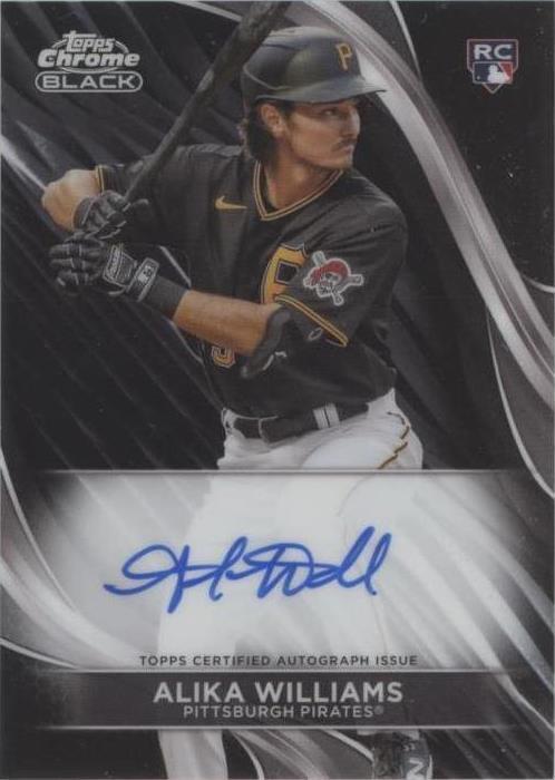 2024 Topps Chrome Black - Autographs Alika Williams #CBA-AWI (AU, RC ...