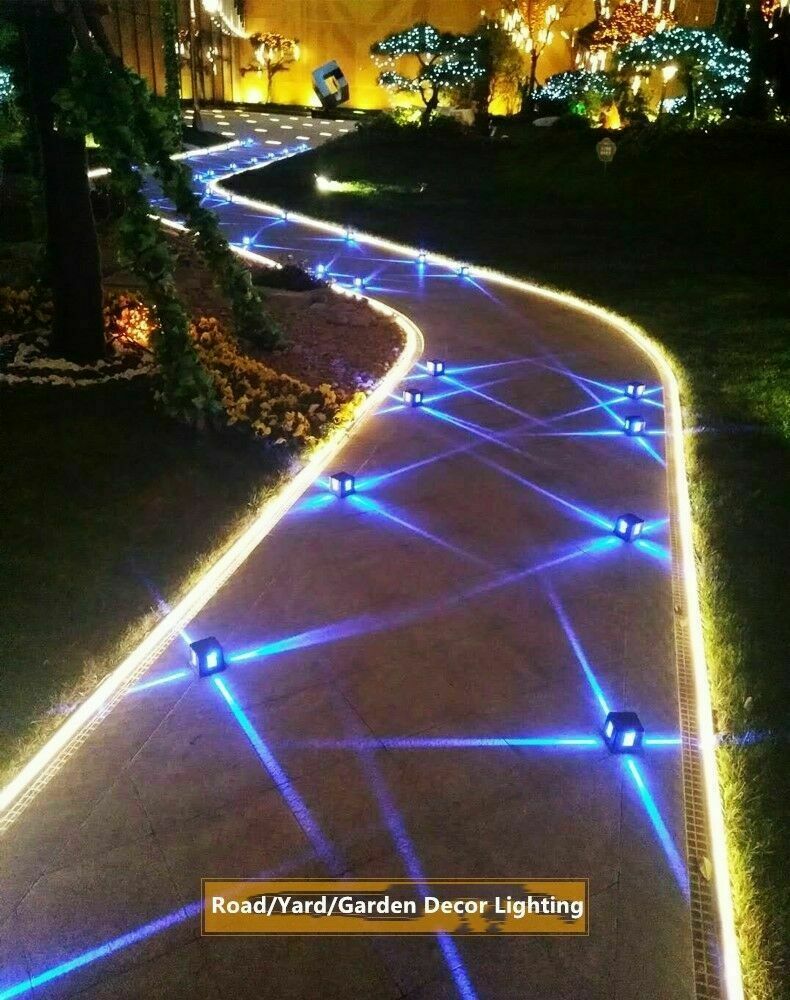 12V SMD 2835 LED Neon Rope Light Strip Flex Waterproof In/Outdoor Decor ...