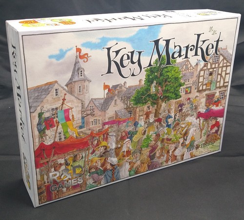 Key Market (Second Edition) board game from R&D Games -- 100% complete ...