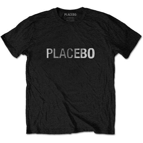 Men's Placebo Logo Slim Fit T-shirt Small Black | eBay