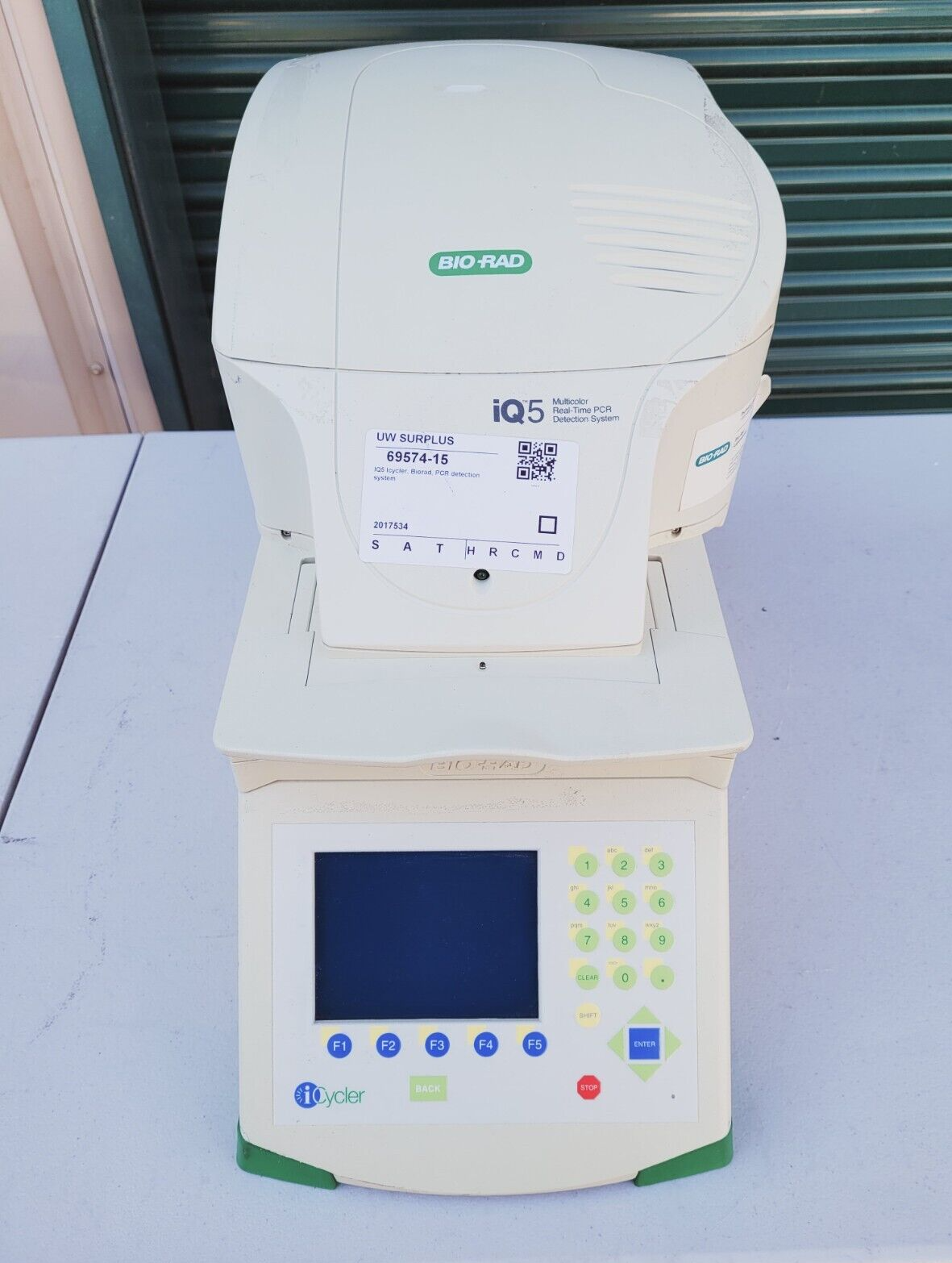 BIO-RAD IQ5 Multi-Color (5 Channel) Real-Time PCR System Tested Working ...