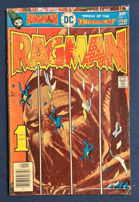 Ragman #1 DC Comics Sep 1976 1st Appearance Of Ragman Newsstand Variant ...