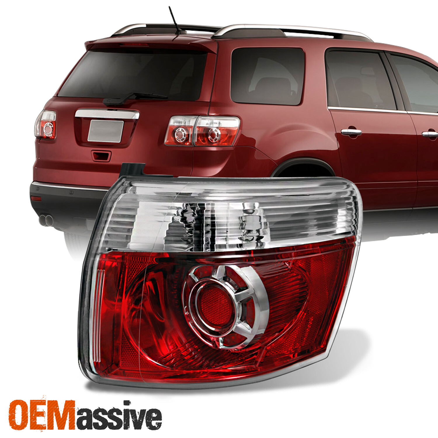 Fit 07-12 GMC Acadia LED Tail Lights lamp Passenger Right Replacement ...