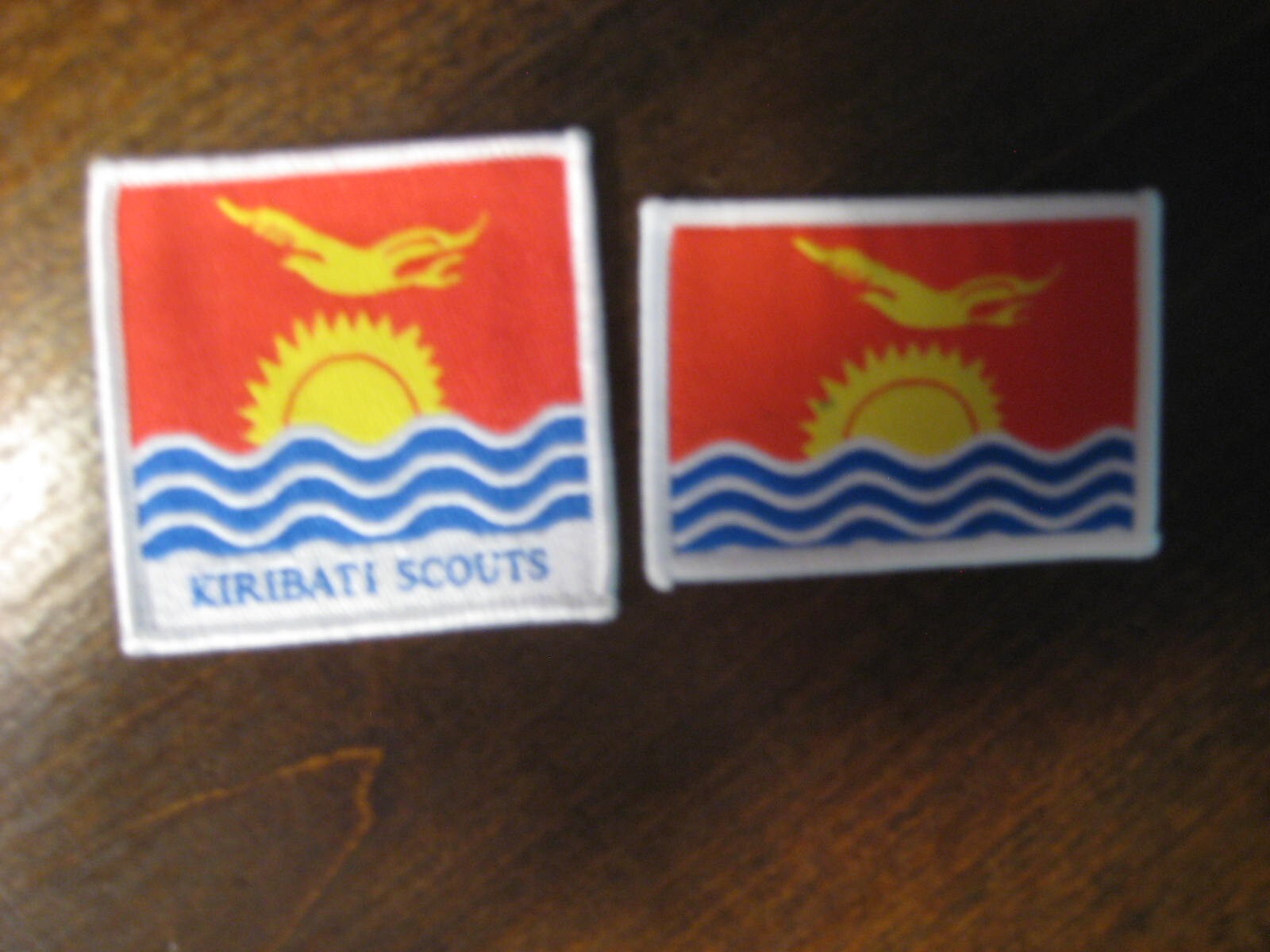Kiribati 2 Boy Scout patches FX7 | eBay