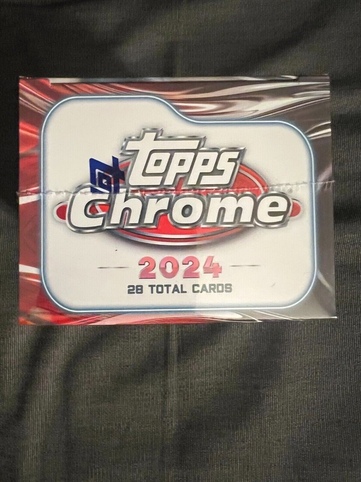 2024 Topps Chrome Blaster Box Fanatics Fest NYC Exclusive Sealed | eBay