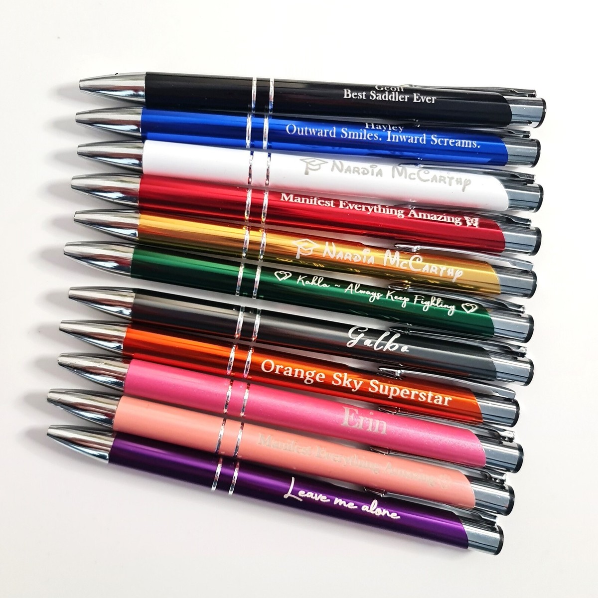 Personalized Wedding Pens Personalized Diamond Crystal Top Pen