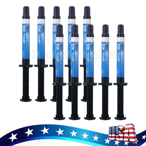 Dentex Dental Temporary Flow Light Cure Filling Material Composite Resin 2.5g/PC | eBay