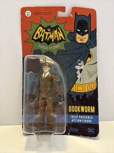 Funko DC Batman Classic TV Series Bookworm 3.75" Figure New Sealed Not ...