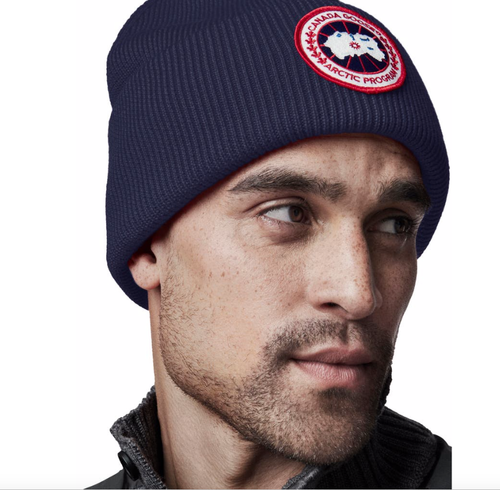 Arctic Disc Merino Wool Toque Beanie Navy Heather | eBay