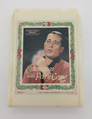 Christmas With Perry Como 8 Track Reader's Digest 1983 | eBay