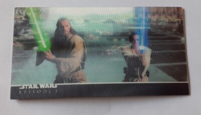 Topps 1999, Star Wars Episode 1 3D, Promo, P1 | eBay
